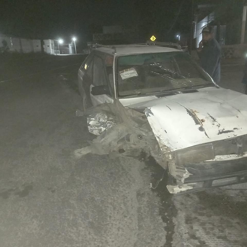 Sujetos Alcoholizados Provocan Accidente En La Atlixco Puebla